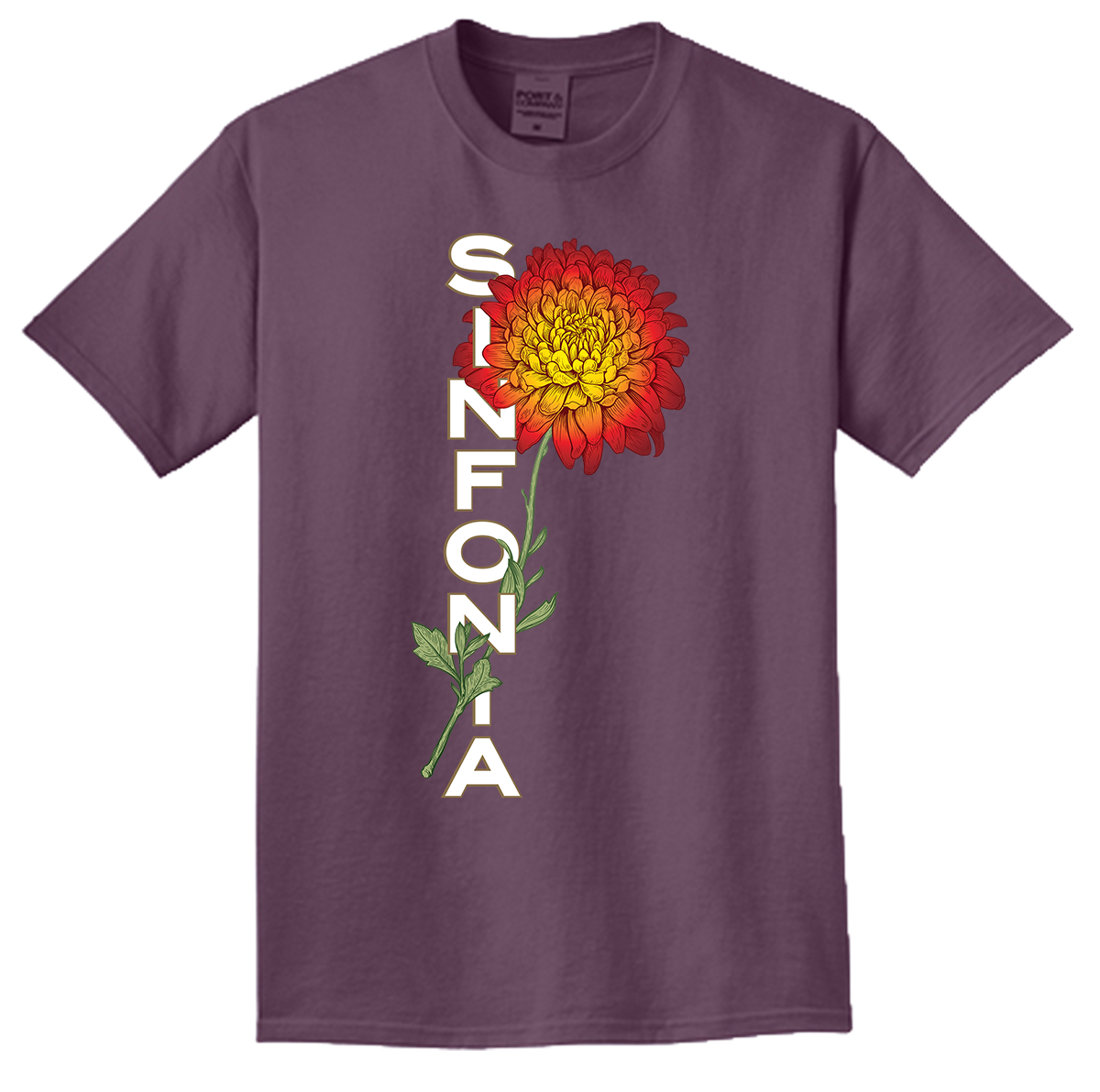 Chrysanthemum - Red Vertical – SinfoniaStore